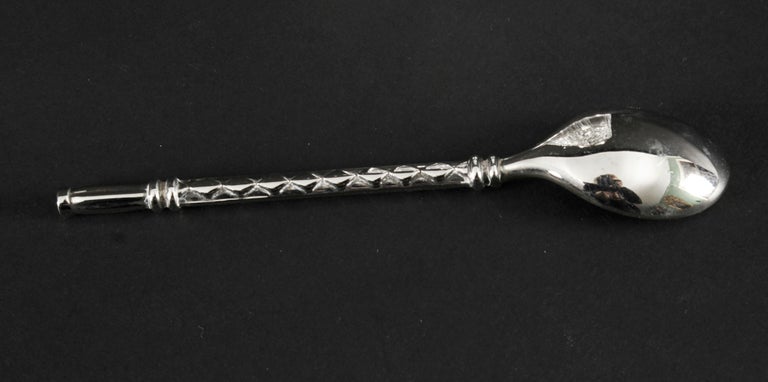 Antique Victorian Silver Plated 6 Bottle Cruet Set Wade Wingfield ...