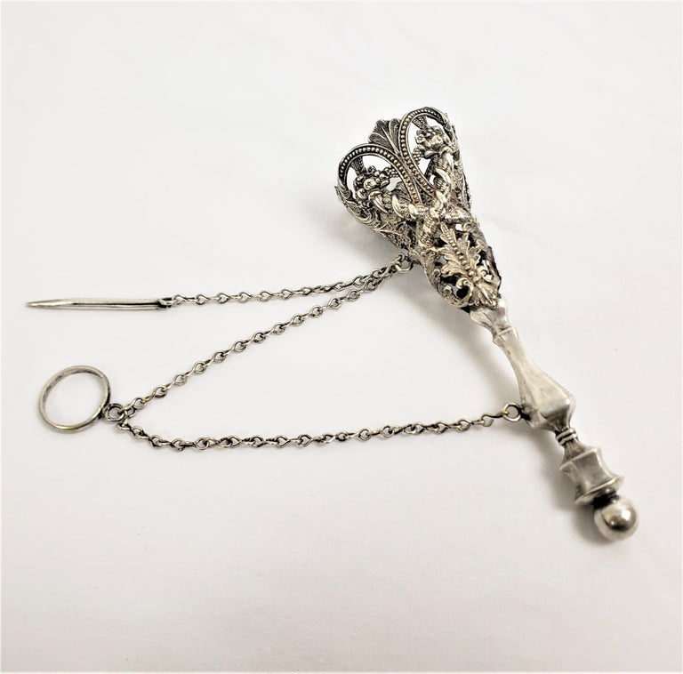 Antique Victorian Silver Plated Tussie Mussie Wedding Bouquet Holder at ...