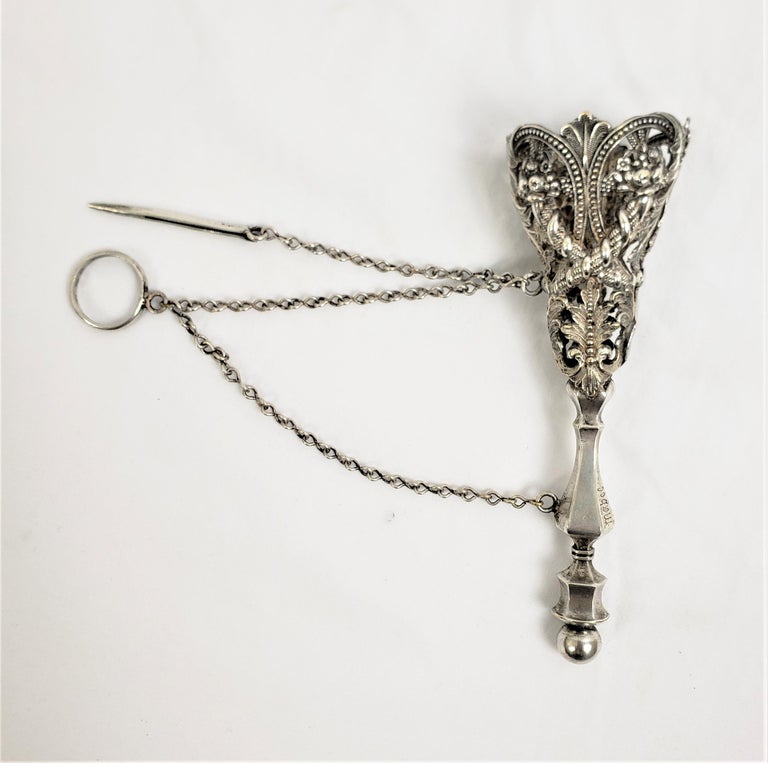 Antique Victorian Silver Plated Tussie Mussie Wedding Bouquet Holder at ...