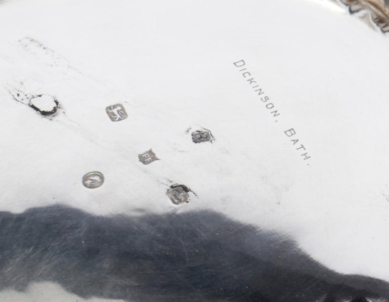 Antique Victorian Silver Punch Bowl Frederick Elkington 1884 19th C For ...