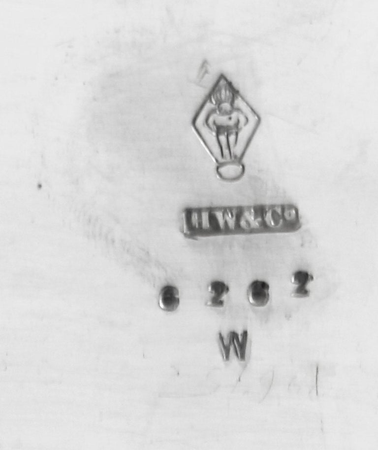 Victorian Silver Plate Centrepiece Glass Henry Wilkinson and Co. 19th ...