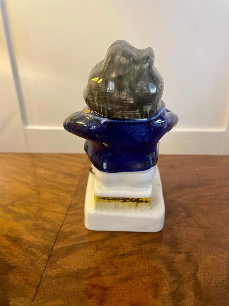 Antique Victorian Staffordshire Flatback Figure For Sale at 1stDibs