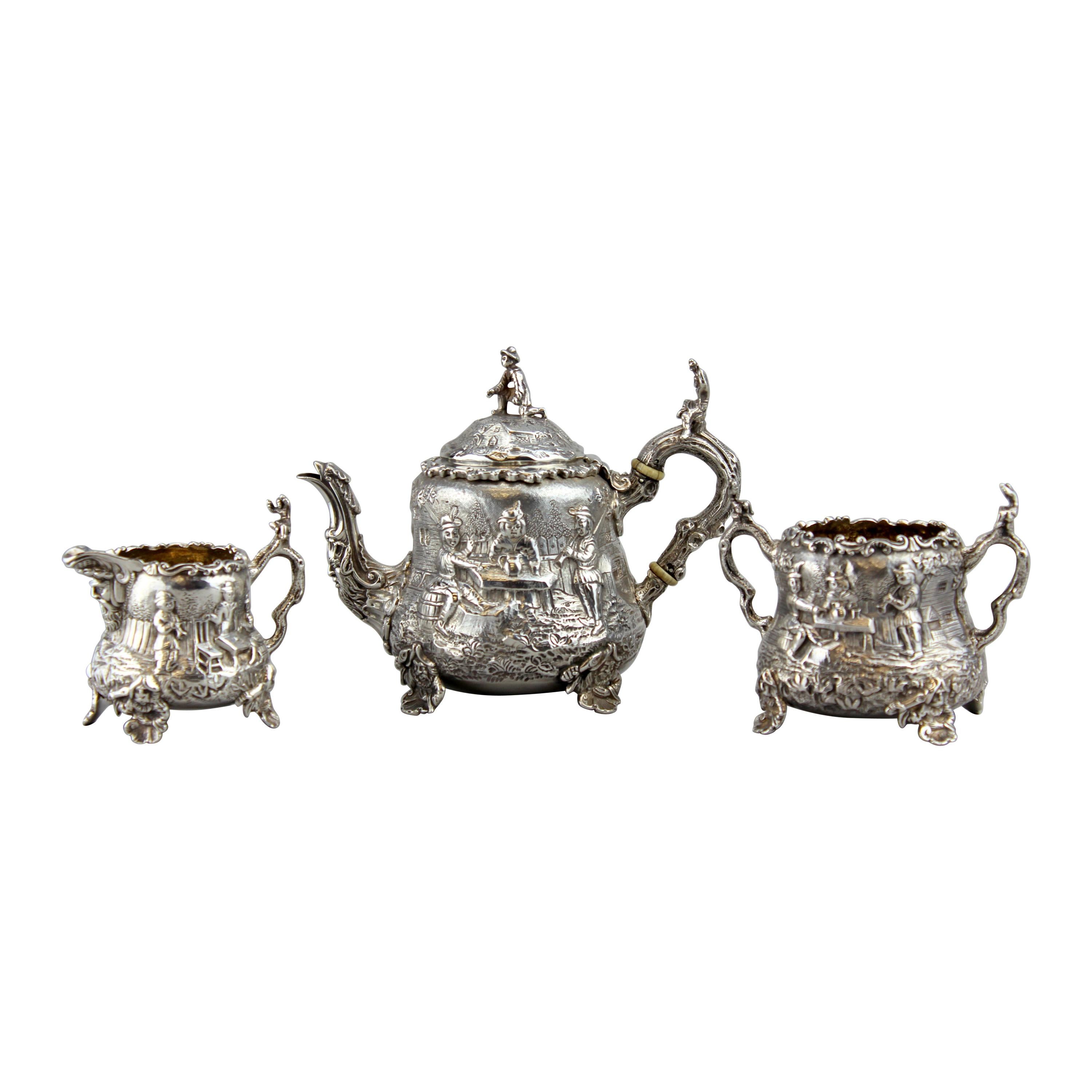 Victorian Tea Sets - 111 For Sale at 1stdibs