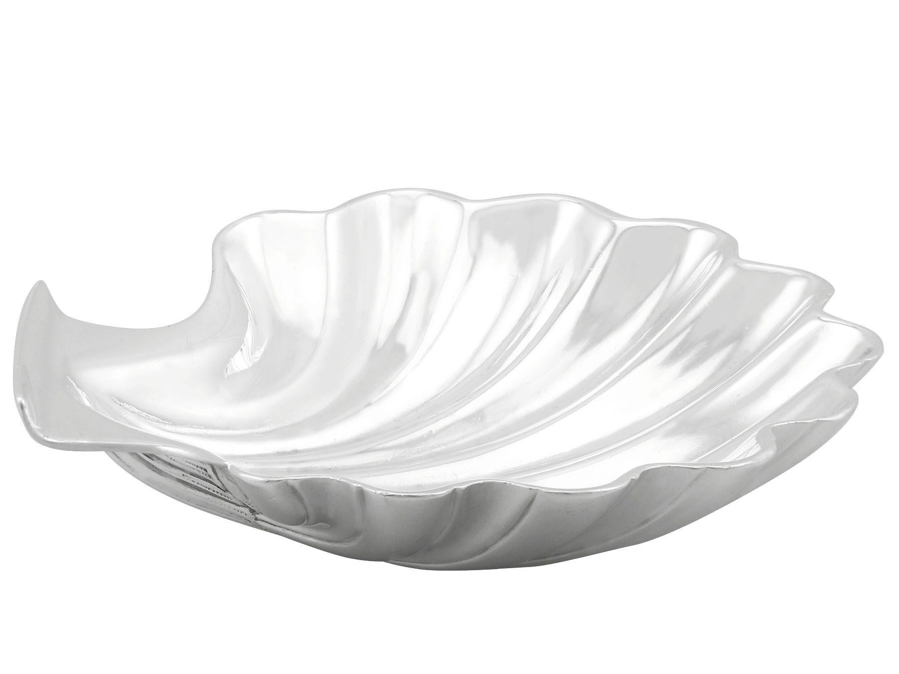 Antique Victorian Sterling Silver Butter Shells or Dishes For Sale at ...