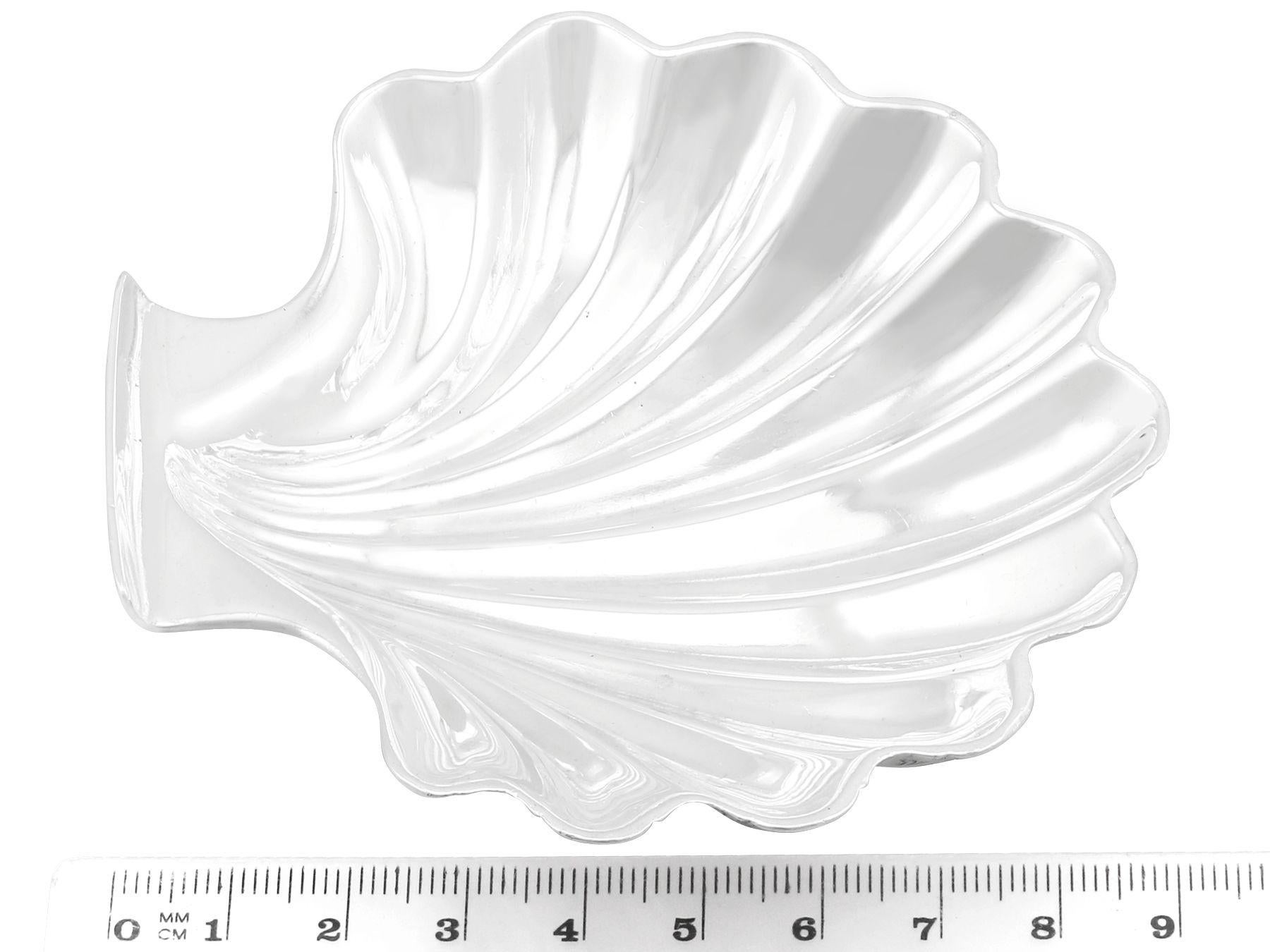 Antique Victorian Sterling Silver Butter Shells or Dishes For Sale at ...