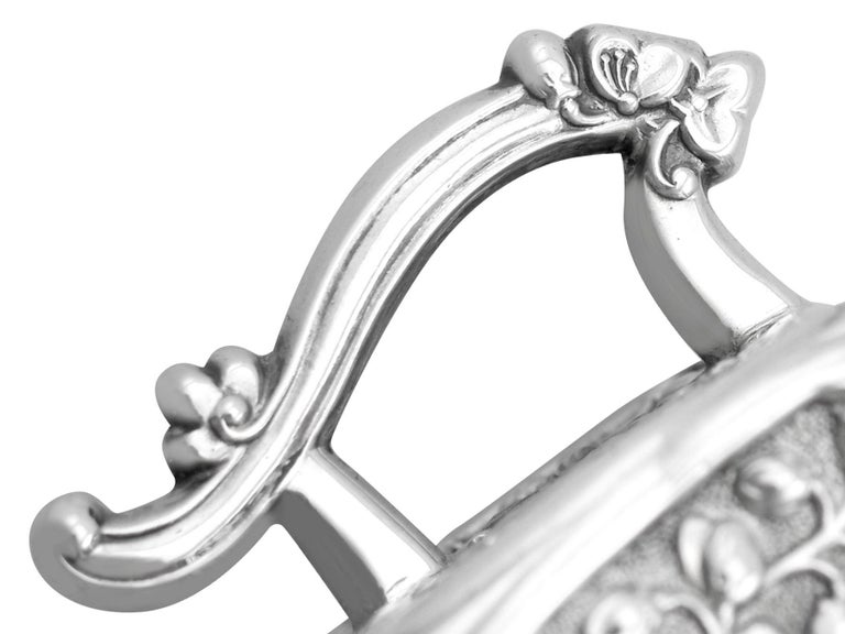 Antique Victorian Sterling Silver Miniature Teapot For Sale at 1stDibs