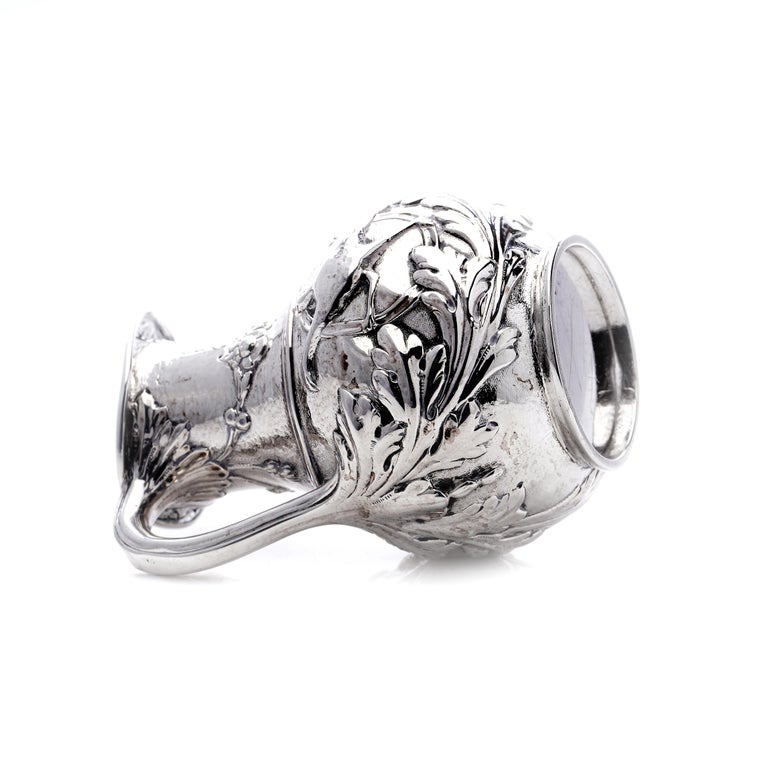 Antique Victorian Sterling Silver Small Cream Jug with Scenes For Sale ...