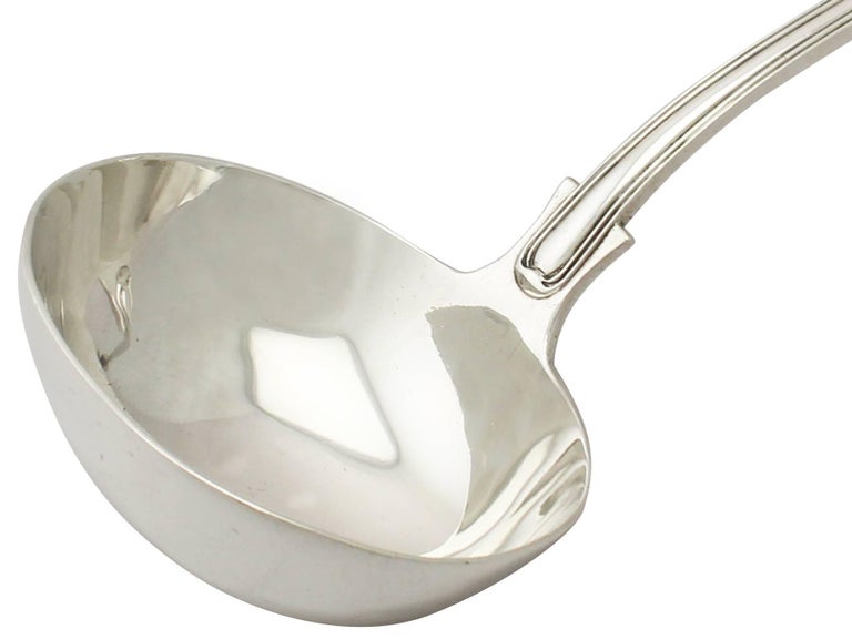 Antique Victorian Sterling Silver Soup Ladle at 1stDibs | antique ...