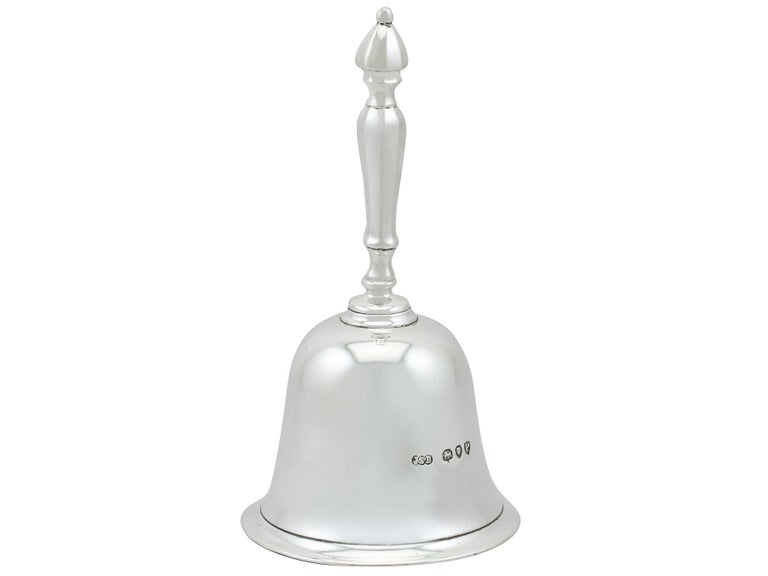 Antique Victorian Sterling Silver Table Bell at 1stDibs