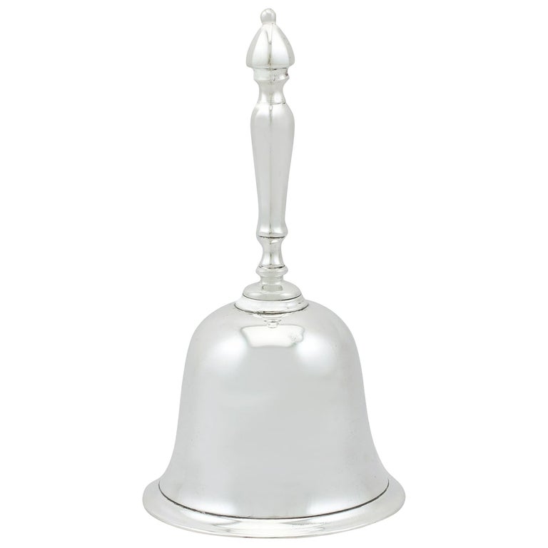 Antique Victorian Sterling Silver Table Bell at 1stDibs