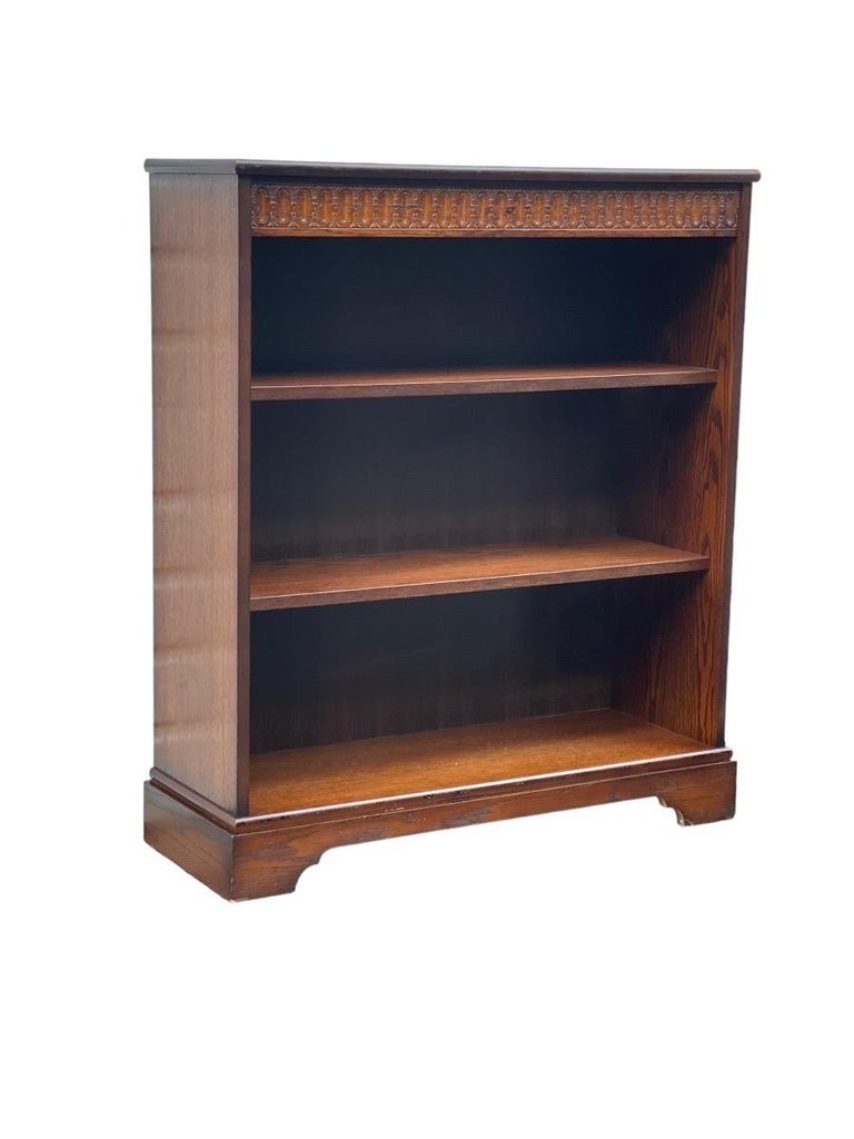 Antique Victorian Style Bookcase/ Bookshelf. Fixed Shelves, UK Import ...