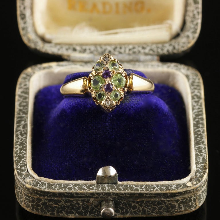 Antique Victorian Suffragette Ring 18 Carat Gold, circa 1900 at 1stDibs