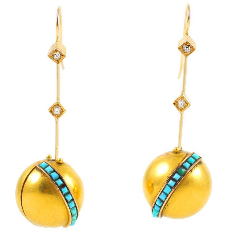 Antique Victorian Turquoise Set Coach Covers at 1stDibs