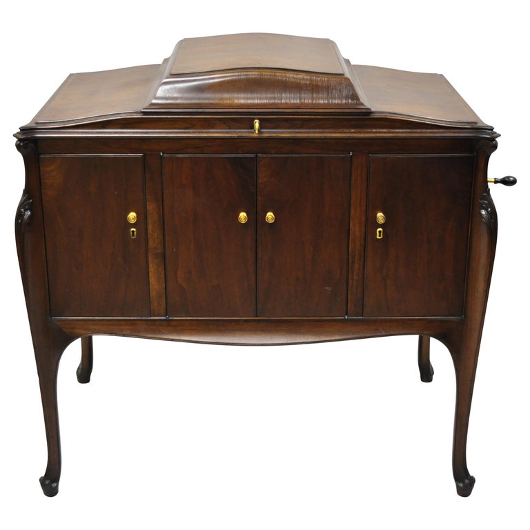 Antique Victorian Victrola VV-300 Phonograph Talking Machine Record ...