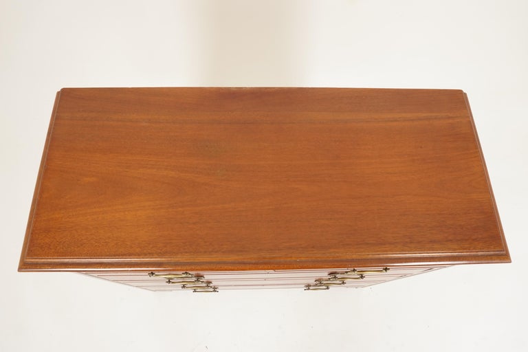 Antique Victorian Walnut 5 Drawer Dresser, Chest of Drawers, Scotland ...