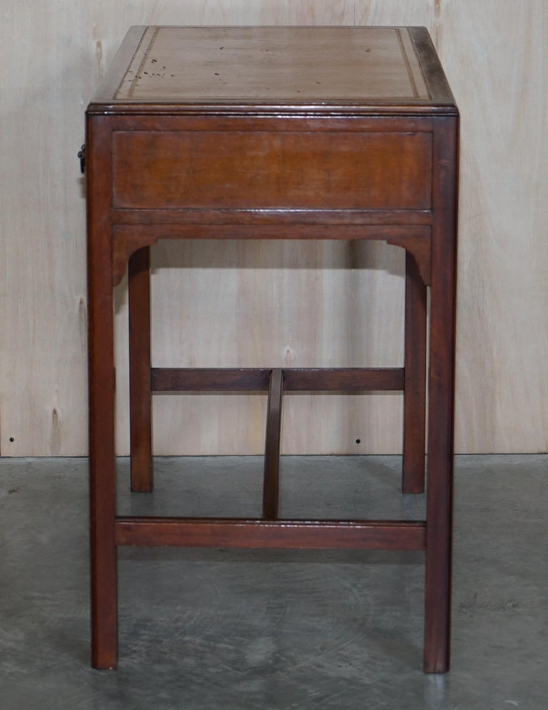 Antique Victorian Watchmakers Desk Georgian Taste Hardwood and Brown ...