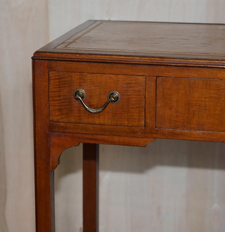 Antique Victorian Watchmakers Desk Georgian Taste Hardwood and Brown ...