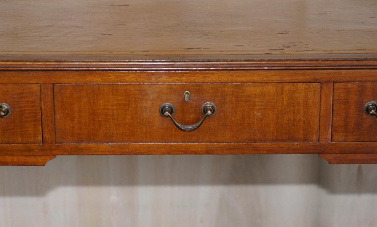 Antique Victorian Watchmakers Desk Georgian Taste Hardwood and Brown ...