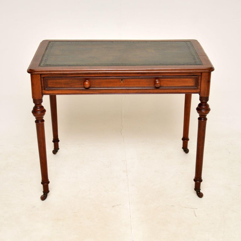Antique Victorian Writing Table / Desk For Sale at 1stDibs