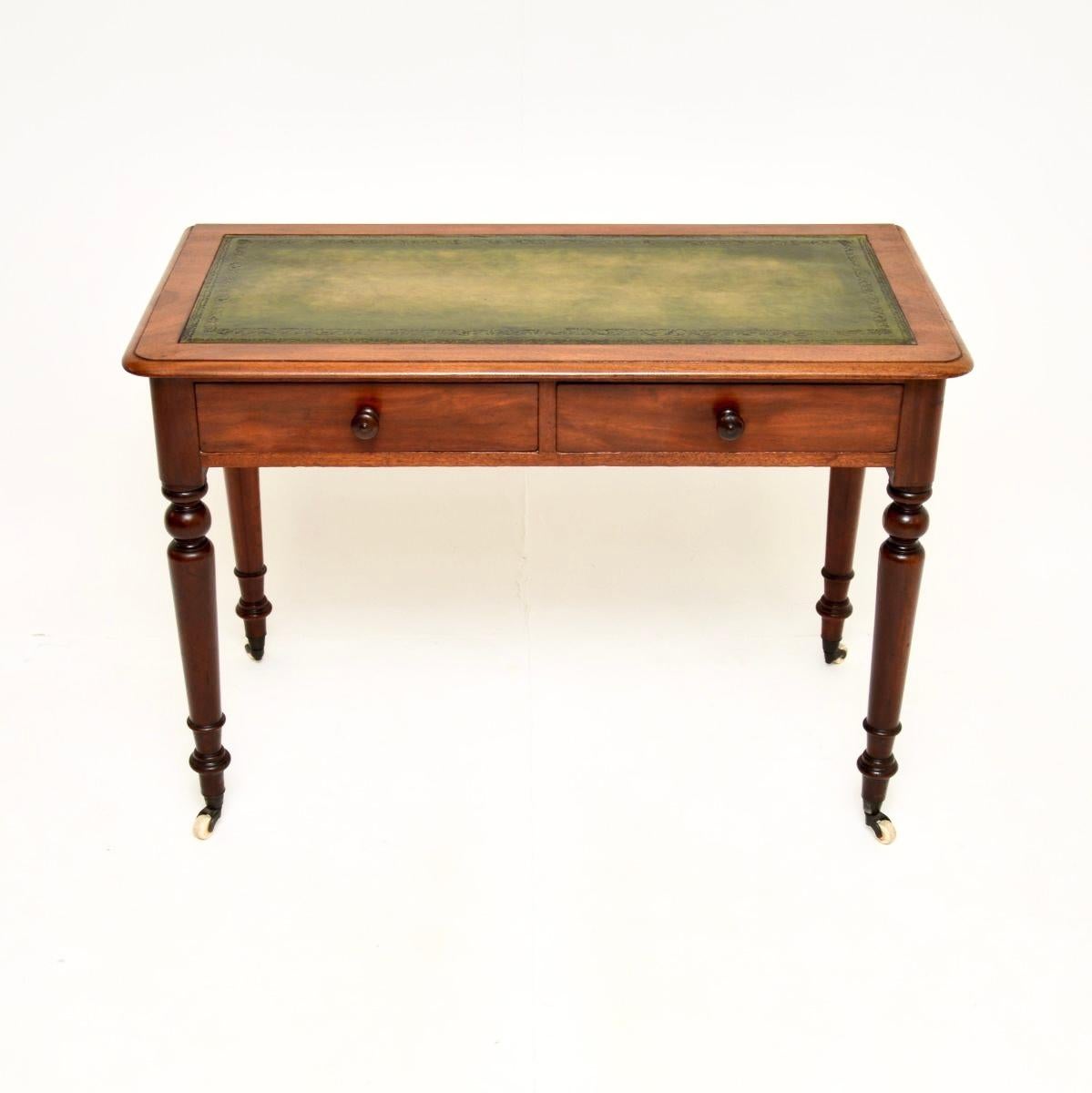 Antique Victorian Writing Table / Desk For Sale at 1stDibs