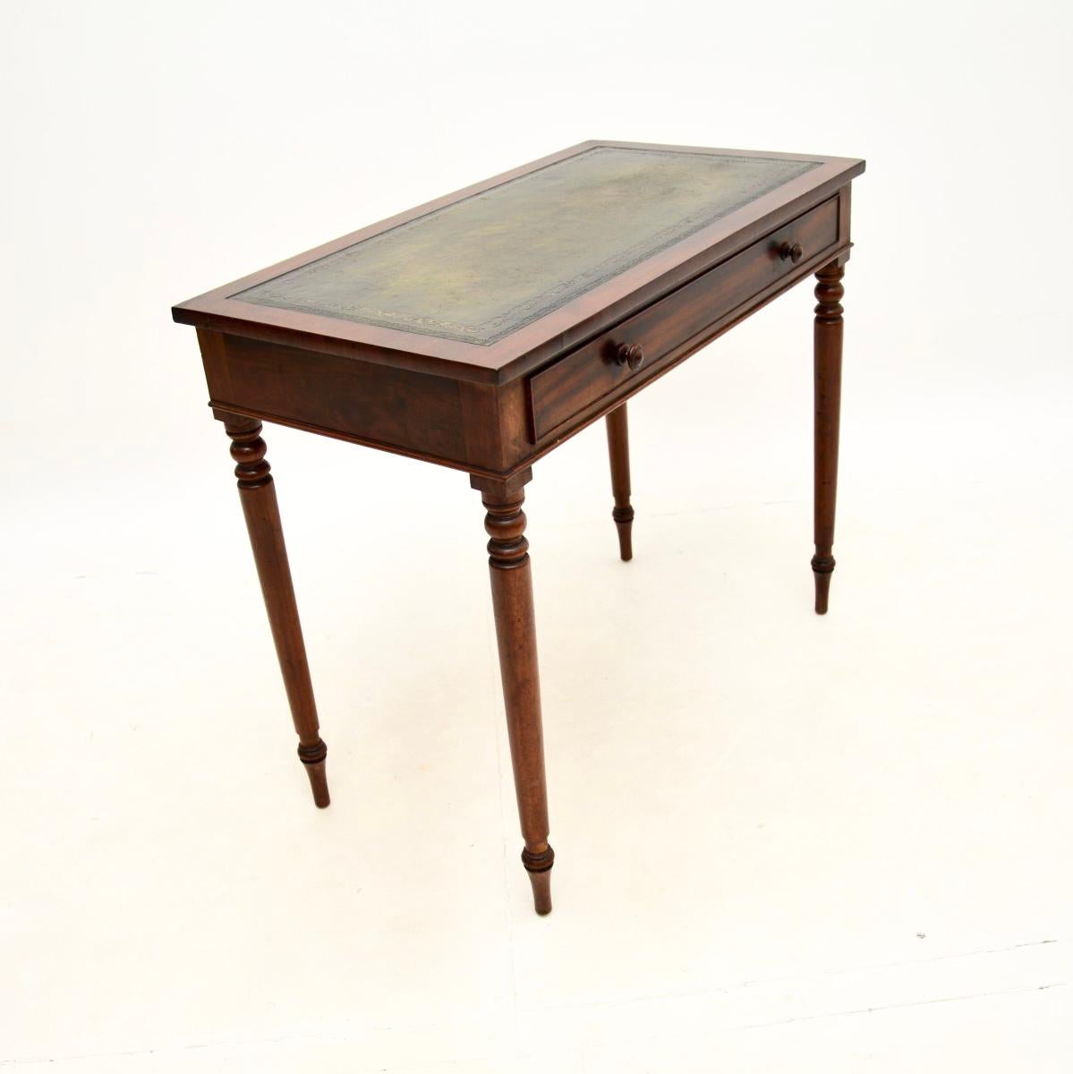 Antique Victorian Writing Table / Desk For Sale at 1stDibs