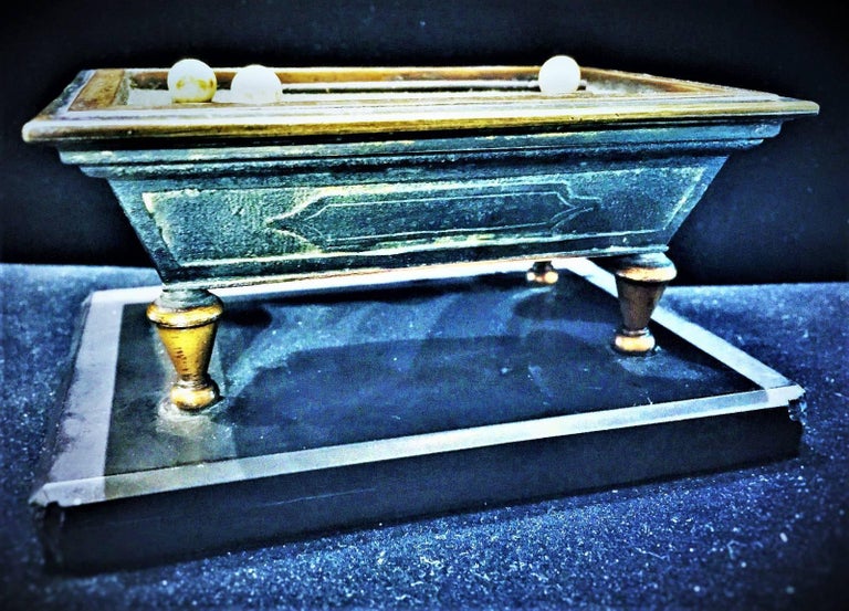 Antique Vienna Bronze Desk Paperweight Matchbox, circa 1880s at 1stDibs