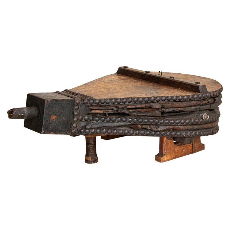 Antique Vintage Bellows Industrial Coffee Table, Denmark at 1stDibs