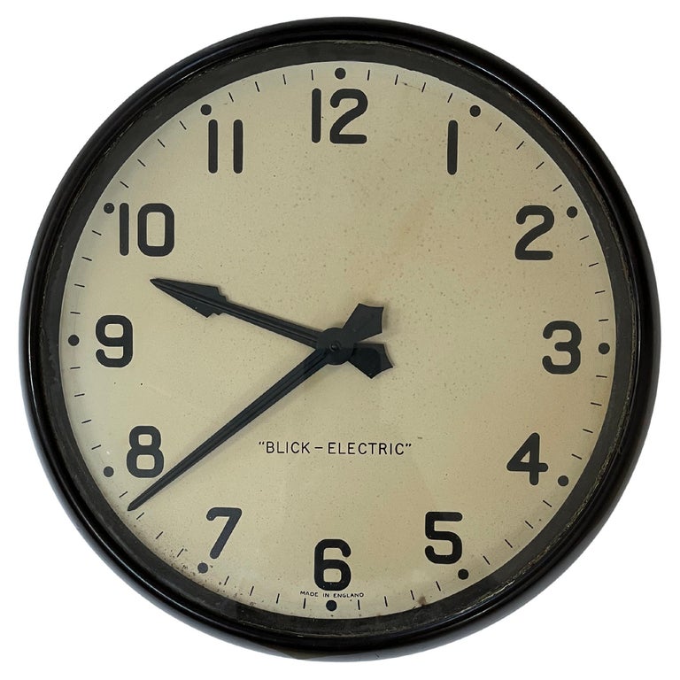 Antique Vintage Industrial English Gents of Leicester Blick Electric ...