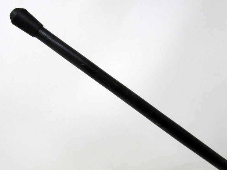 Antique Vintage Irish Bog Oak Wooden Walking Cane Swagger Stick 19th ...