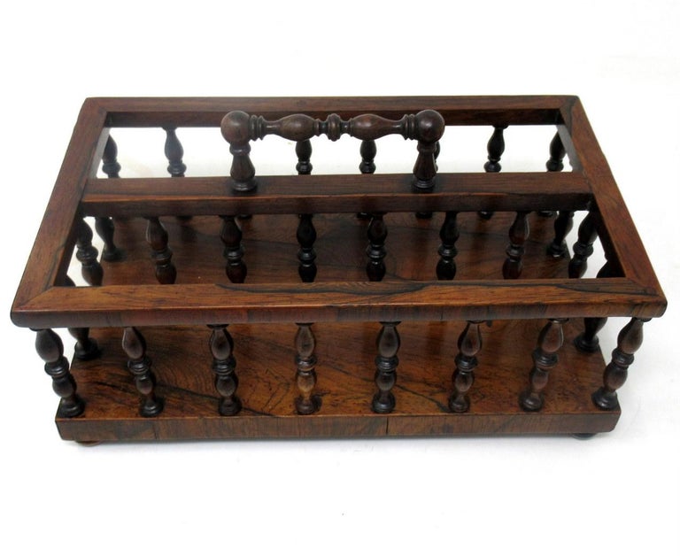 Antique Vintage Mahogany Desk Letters Holder Rack Stand 19th Century ...