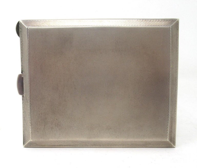 Antique Vintage Mid Century Sterling Silver Gilt Enameled Guilloche ...