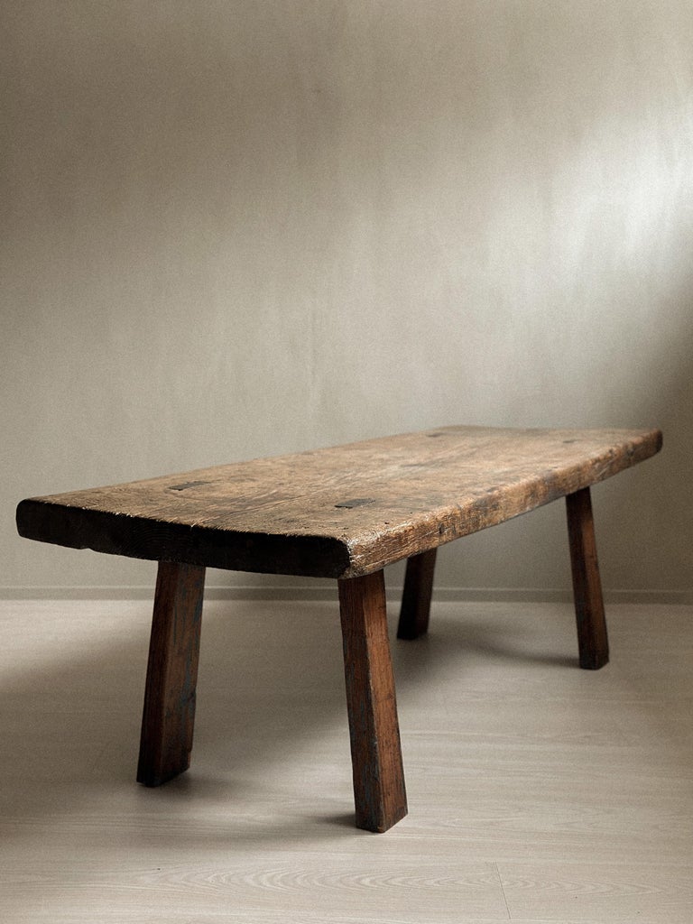 Antique Wabi Sabi Slaughter Bench, Scandinavia, 1800s For Sale at 1stDibs