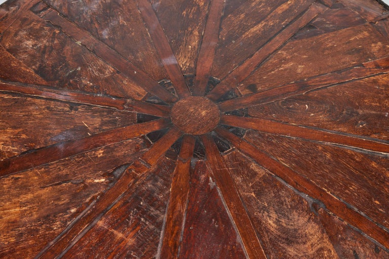 Antique Wagon Wheel Coffee Table at 1stDibs | antique wagon wheel table ...