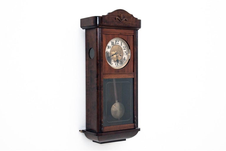 Antique Wall Clock, Late 19th Century at 1stDibs
