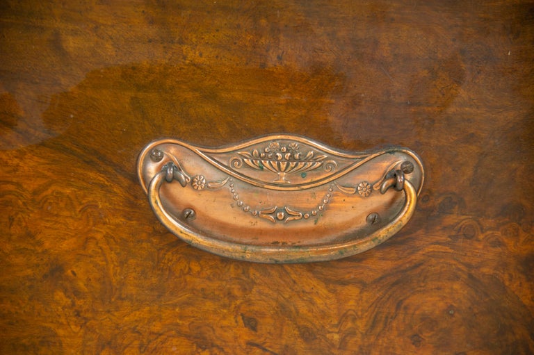 Antique Walnut Armoire, Three-Door Armoire, Vintage Wardrobe, Scotland ...