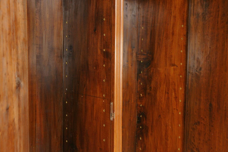 Antique Walnut Armoire, Wardrobe, Triple Door Closet, Scotland 1890 ...