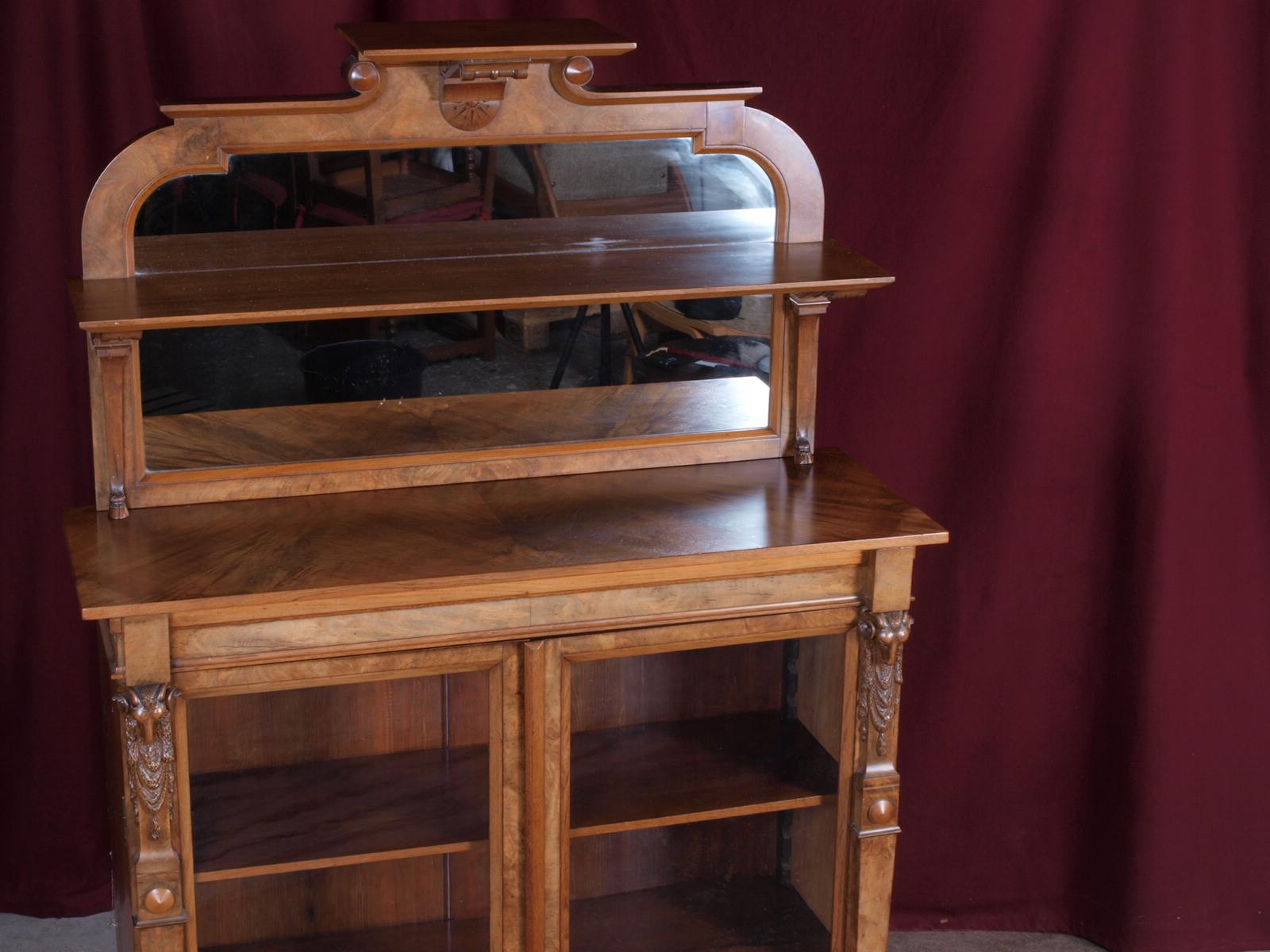 Antique Walnut Cabinet Denmark, Danish Vintage For Sale at 1stDibs
