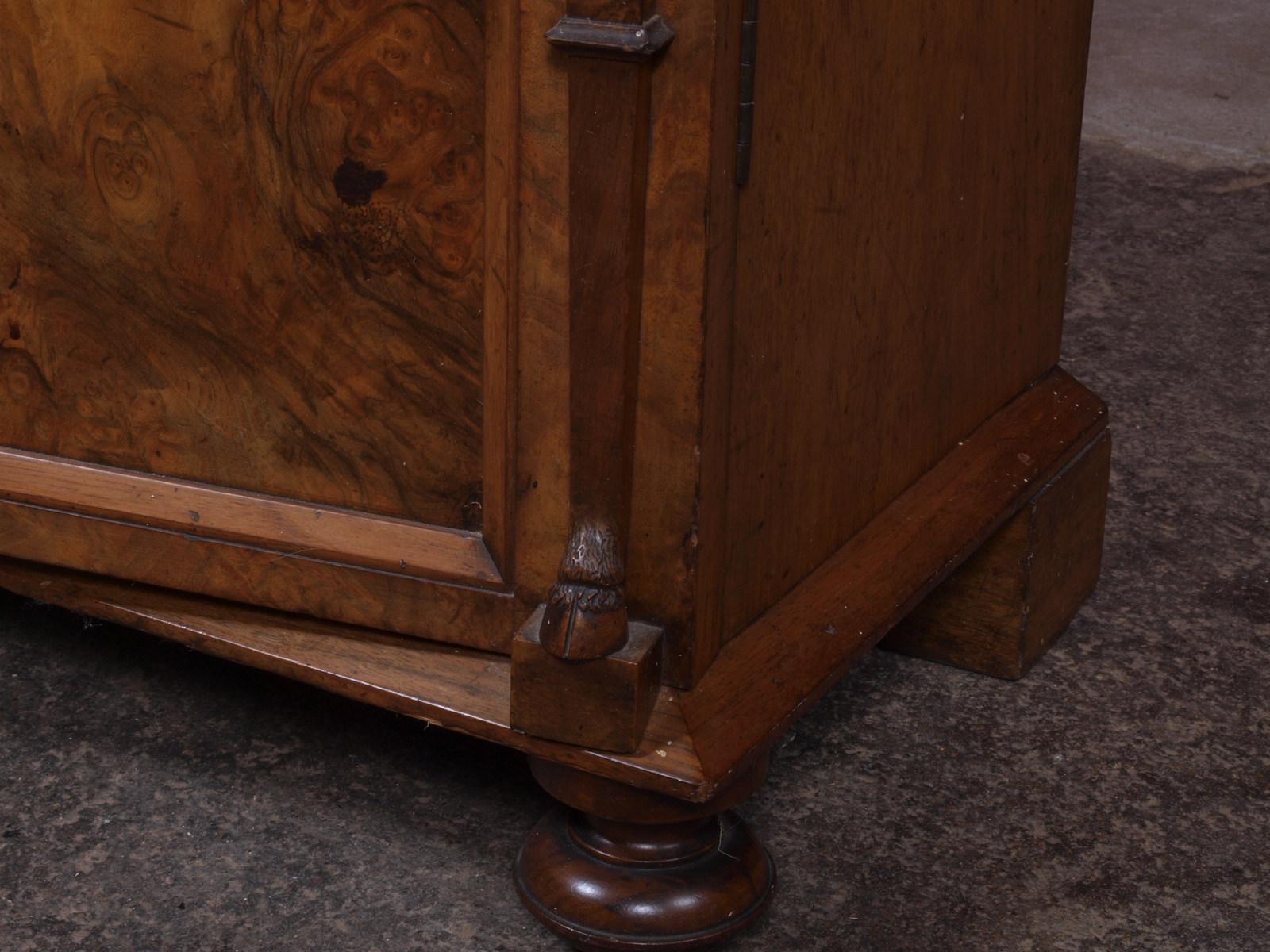 Antique Walnut Cabinet Denmark, Danish Vintage For Sale at 1stDibs
