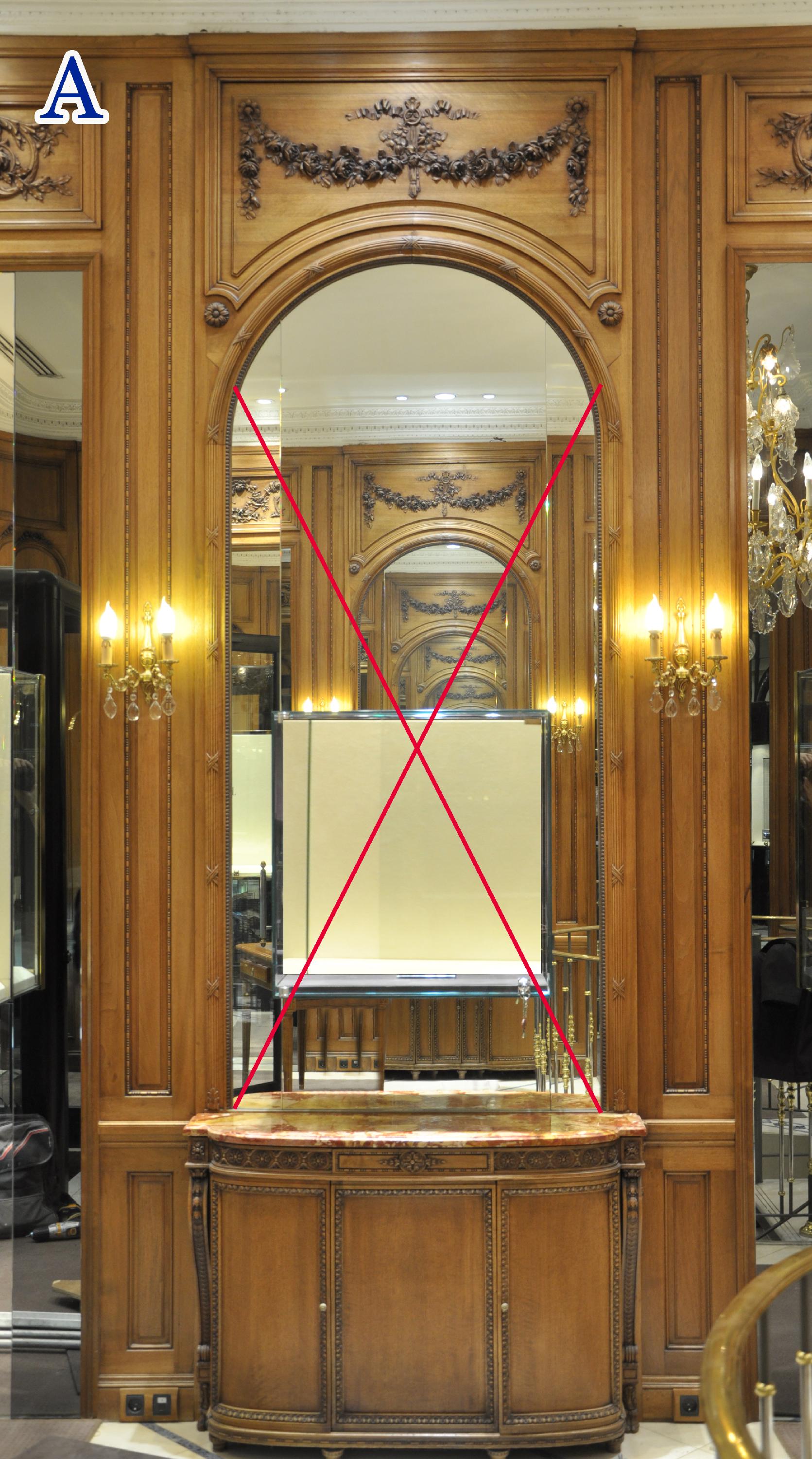 Antique Walnut Paneled Room Louis XVI Style For Sale at 1stDibs