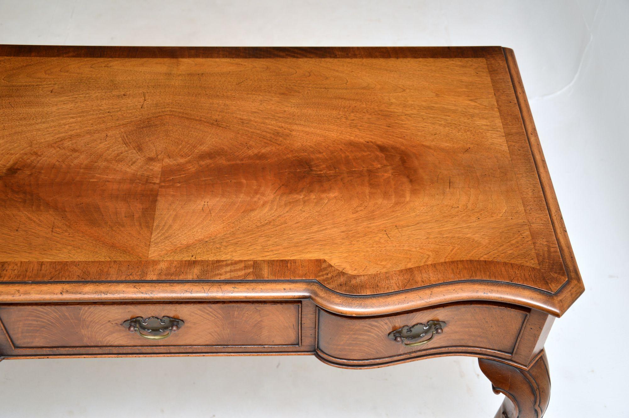 Antique Walnut Writing Table / Desk For Sale at 1stDibs