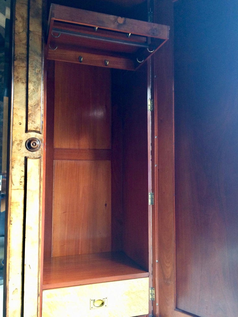 Antique Wardrobe Armoire 19th Century Victorian Breakfront Walnut ...
