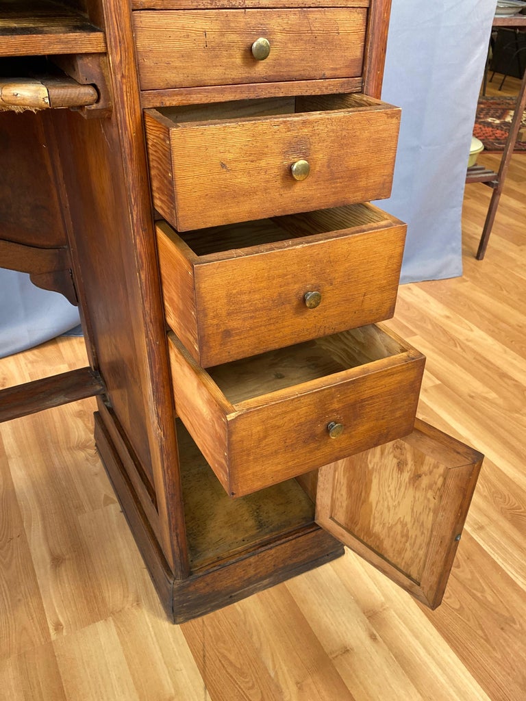 Antique Watchmaker’s or Jeweler’s Workbench or Tall Desk, 1920s at 1stDibs