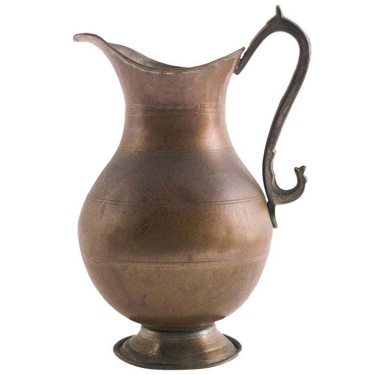 Antique Water Jug or Pitcher, from the Ottoman Empire, Handmade in ...