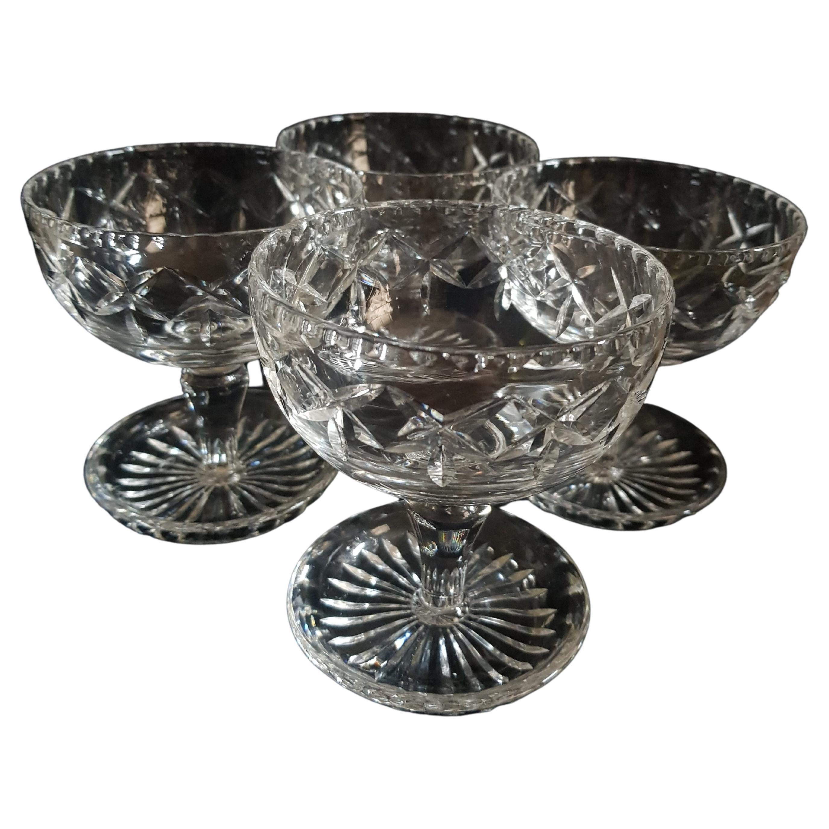 Webb Corbett Art Deco Crystal Vase For Sale at 1stDibs