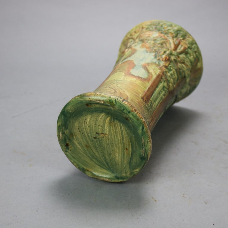 Antique Weller Art Pottery In-Relief Forest Vase, c1930 at 1stDibs | weller forest pottery ...