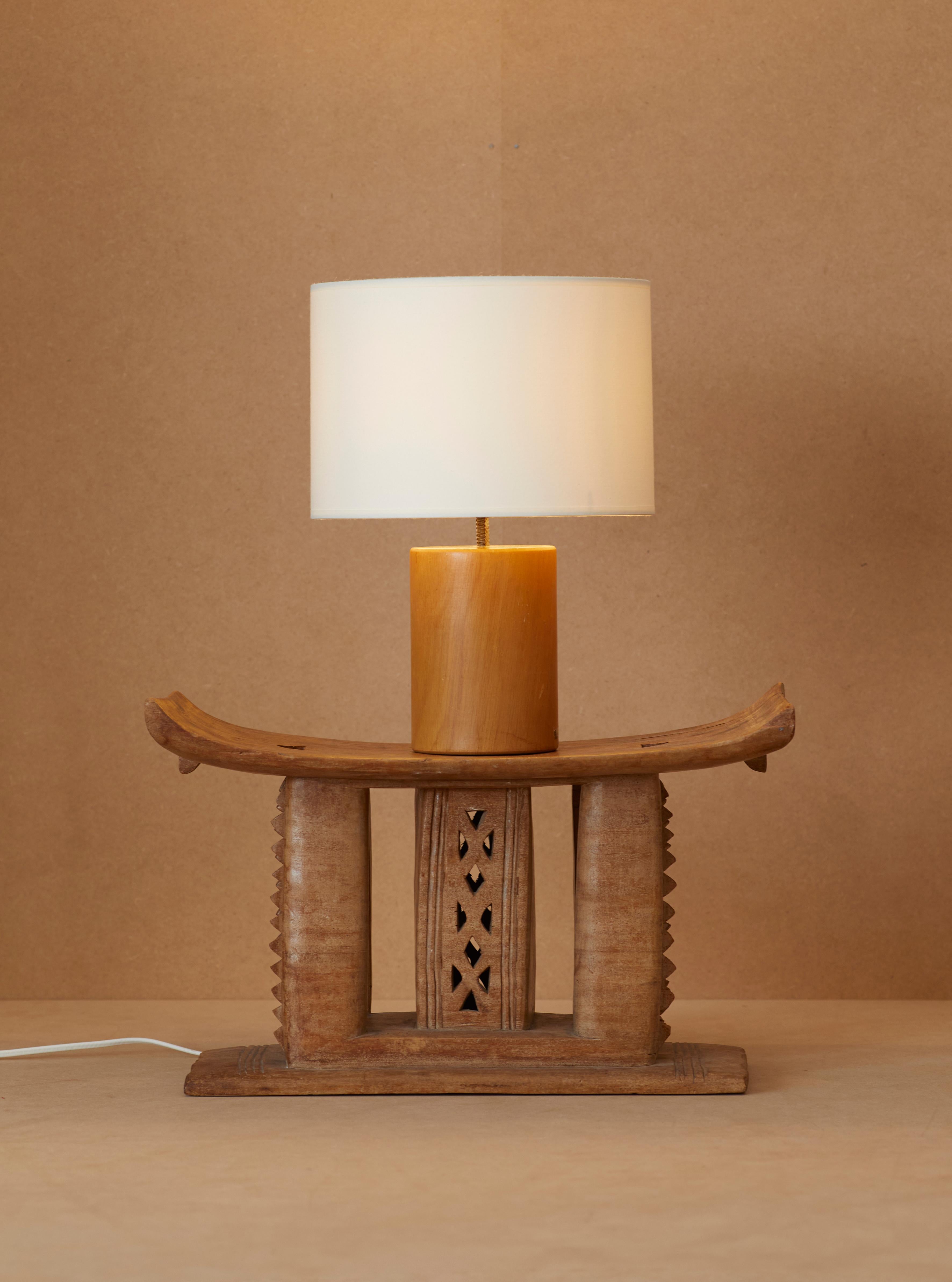 Antique West-African wooden Ashanti stool For Sale at 1stDibs