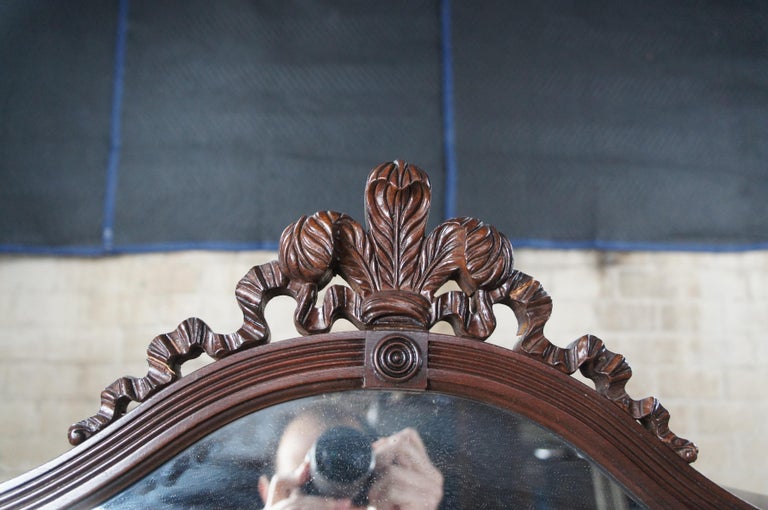 Antique West Michigan Furniture Co Sheraton Style Vanity Dressing Table ...