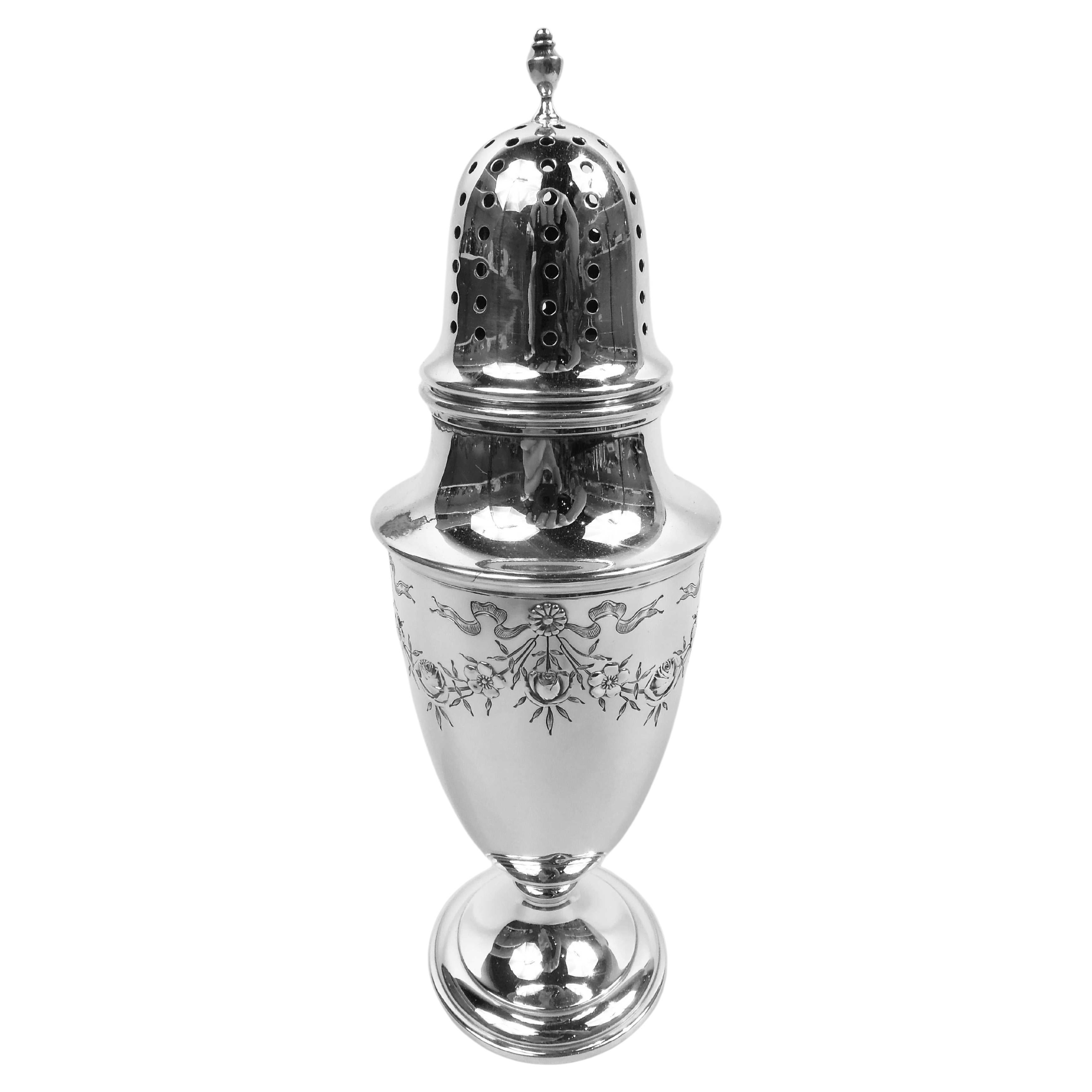 Antique Whiting Edwardian Regency Sterling Silver Sugar Caster, 1917 ...