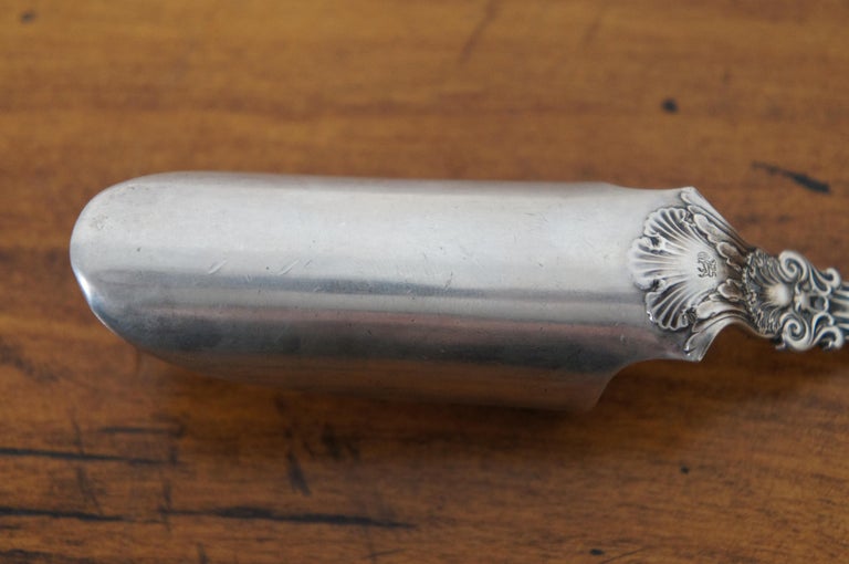 Antique Whiting Sterling Silver King Edward Scalloped Cheese Scoop ...