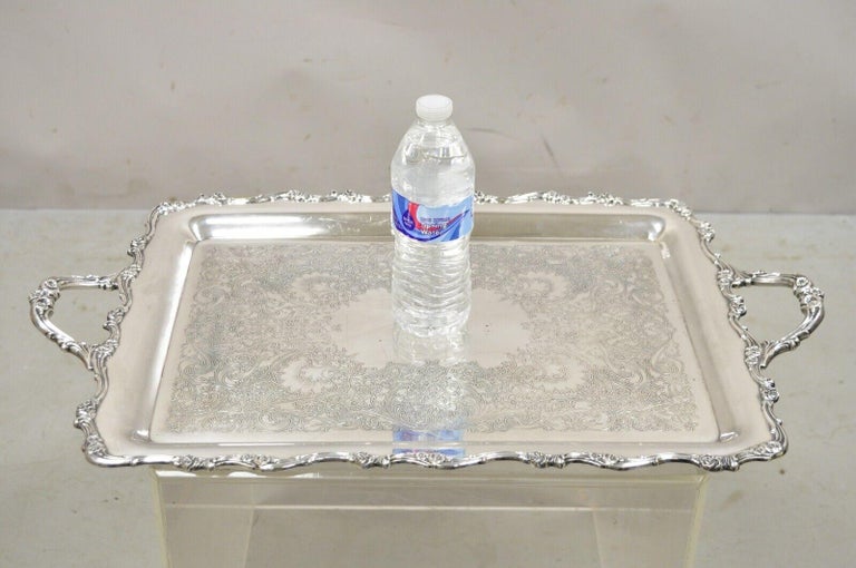 Antique Wilcox International Silver Co. American Rose 7391 Serving ...